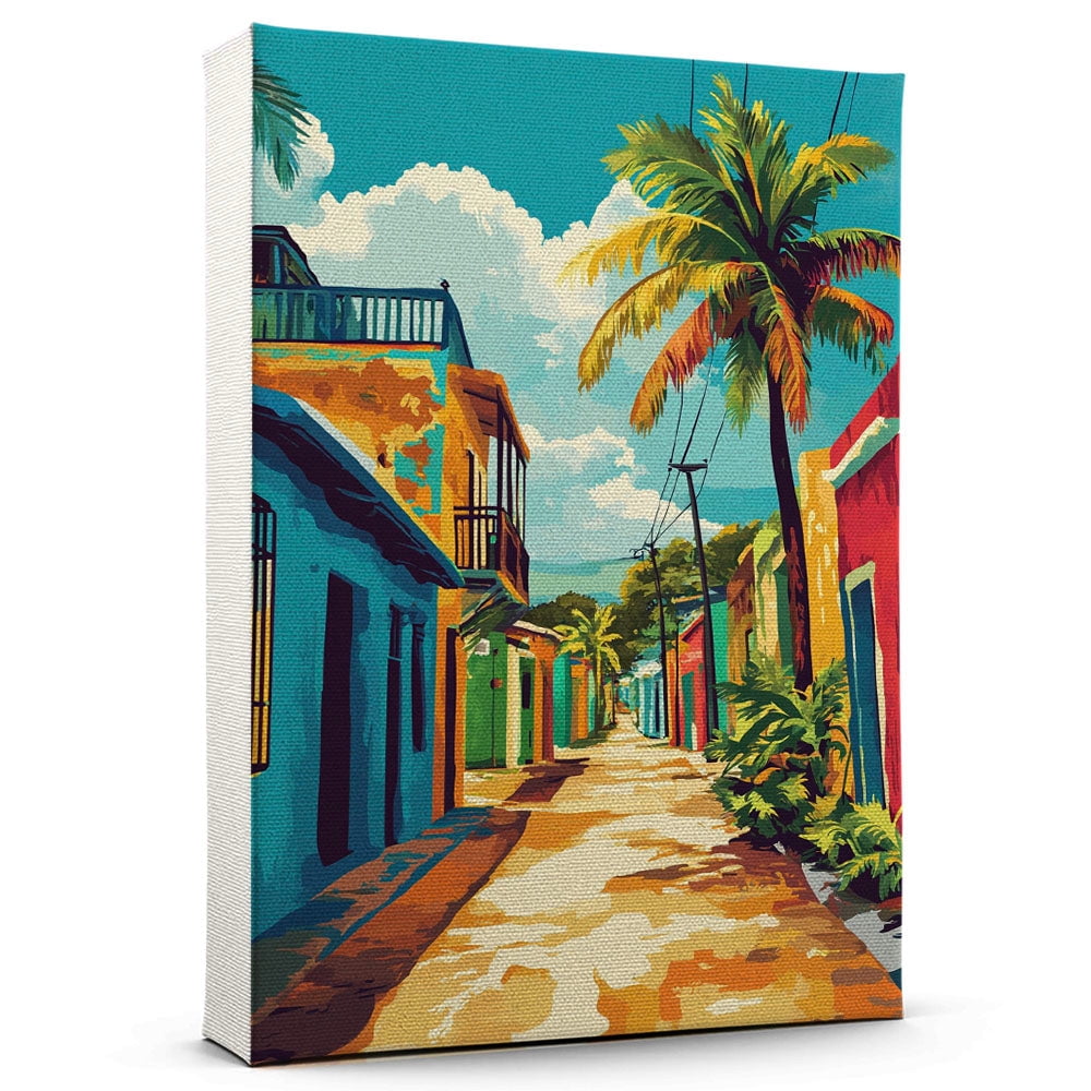 Belize Travel Canvass, Belize Canvass Wall Art, Belize Canvas Decor ...
