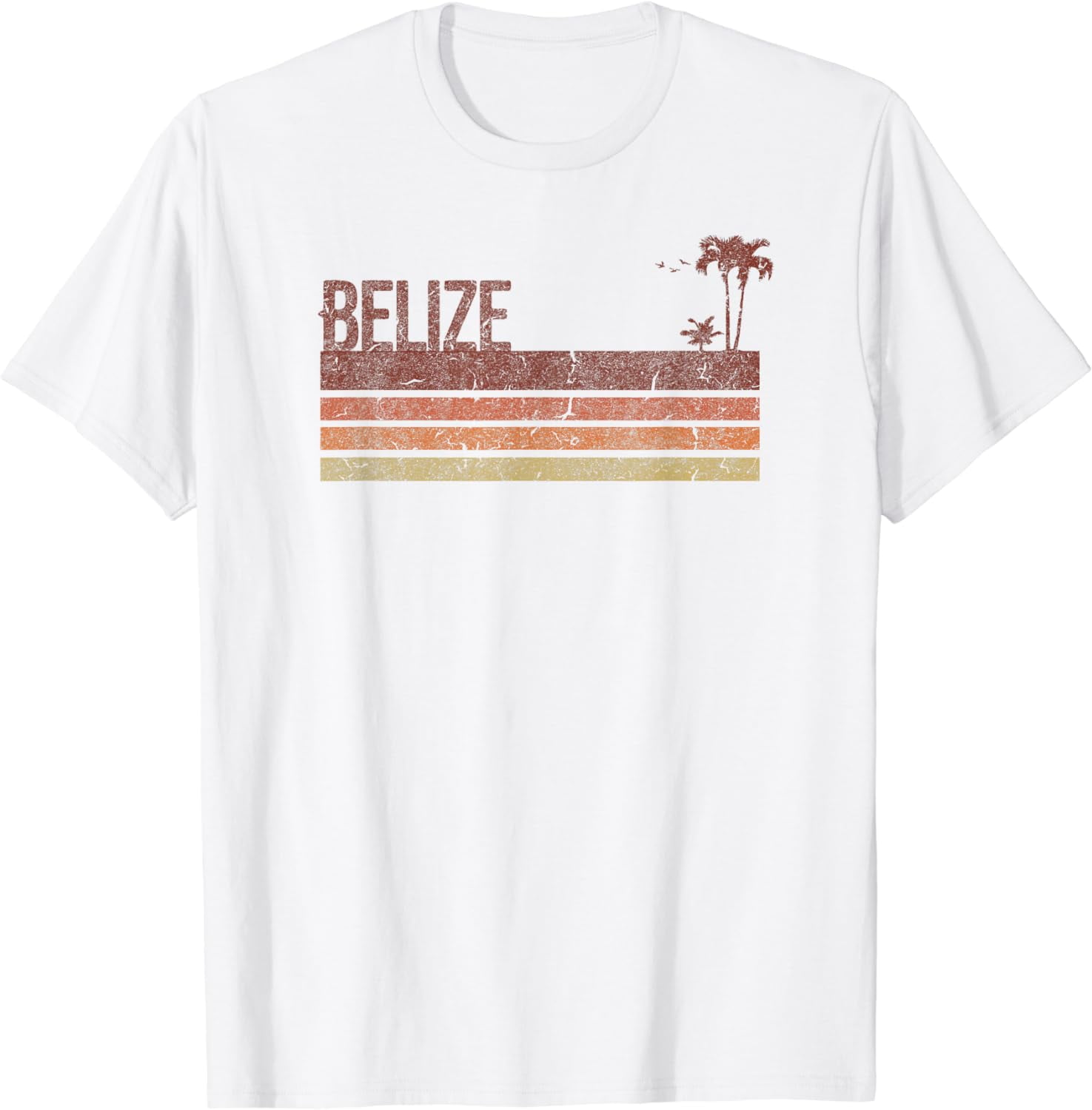 Belize Vintage 70s 80s Vacation Cotton T-Shirt - Walmart.com