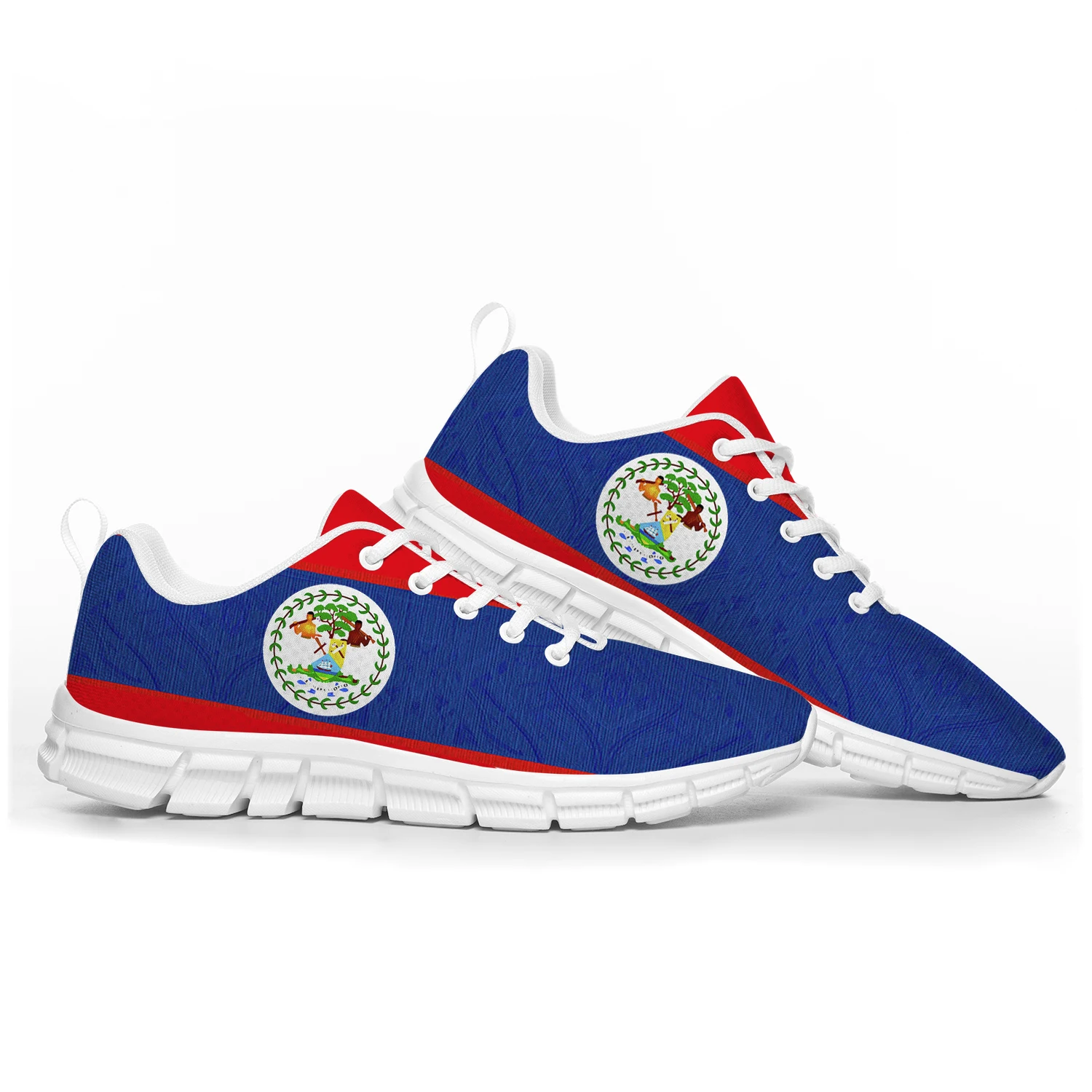 Belizean Flag Sports Shoes Mens Womens Teenager Kids Children Sneakers ...