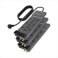 Belkin 12 Outlet Home and Office Surge Protector with 8ft Power Cord ...