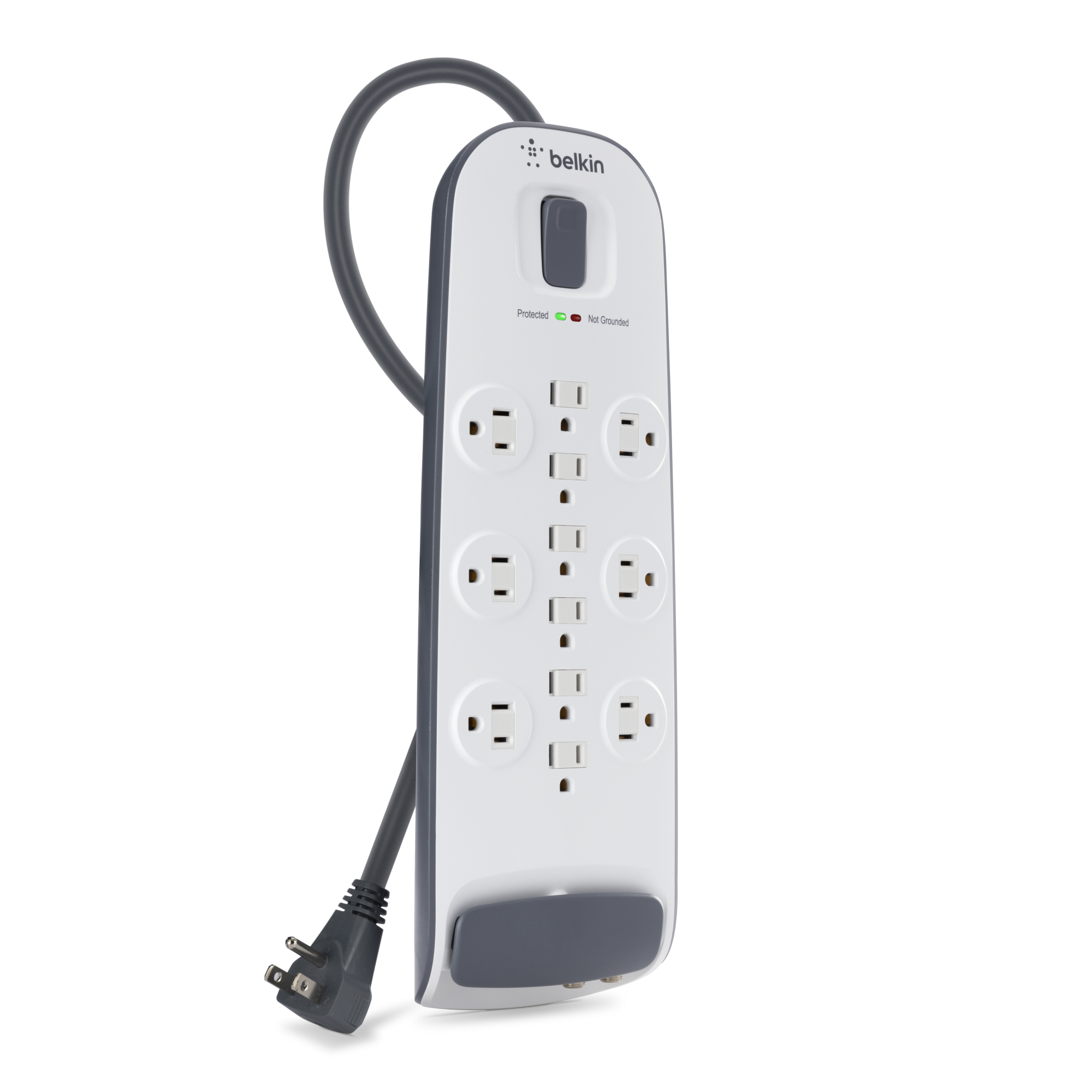 Tripp Lite TLP88USBB Protect It! 8-Outlet Surge Protector with 2 USB ...