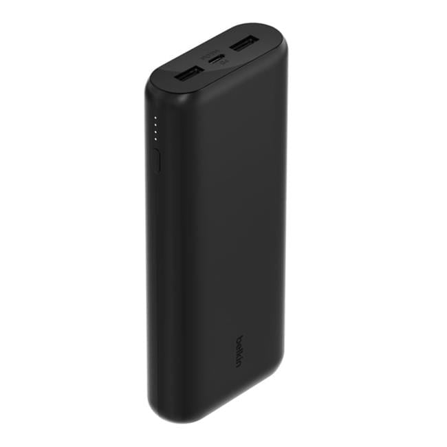 Belkin 20000mAh 20W USB-C Power Bank Black BPB014BTBK - Walmart.com