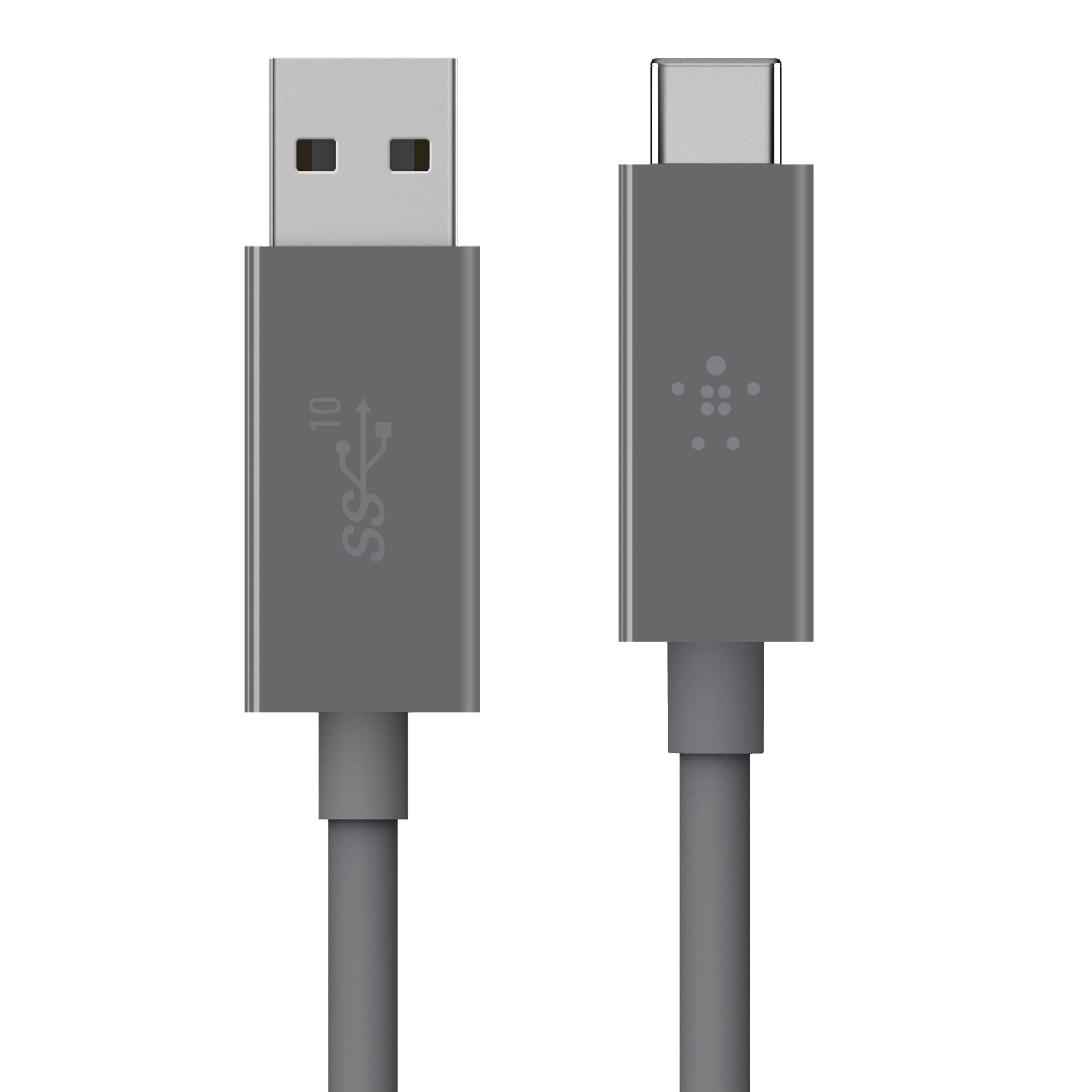 Belkin 3.1 USB-C to USB-A Cable, 1 Meter Charging Cable, Gray - Walmart.com