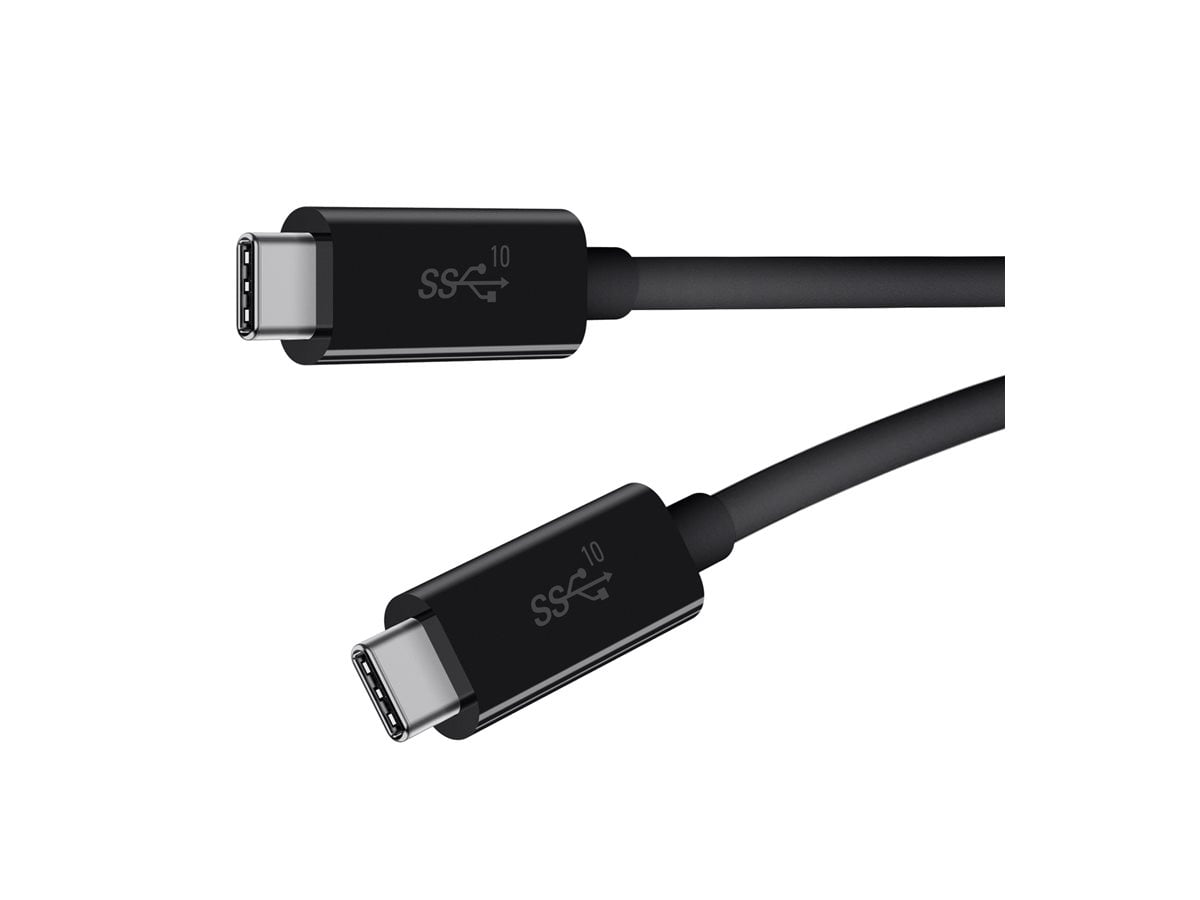 Belkin 3.3' USB C Male/C Male Cable Black (F2CU052BT1M-BLK) - Walmart.com
