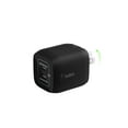 Belkin 45W Dual USB C Charger Block, PD3.0 w/ GaN - Super Fast Charging ...