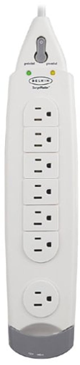 Belkin 7-Outlet SurgeMaster Home Series (F9H71006) - Walmart.com