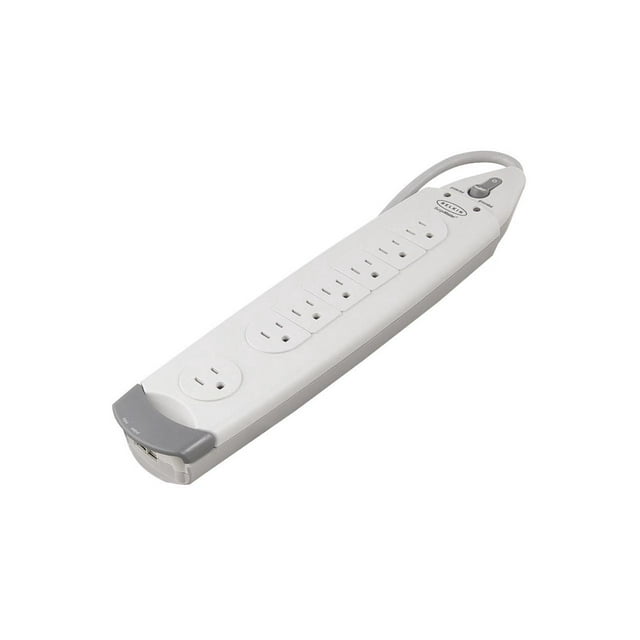 Belkin 7 Outlet SurgeMaster Home Series Surge Supressor, White ...