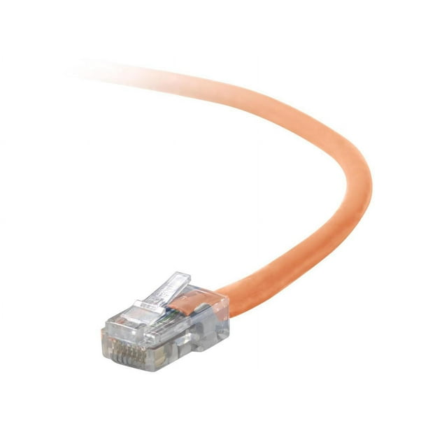 Belkin A3L791-10-ORG 10 ft. Cat 5E Orange UTP Patch Cable - Walmart ...