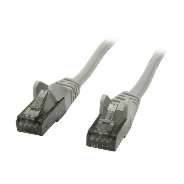 Belkin A3L980-06-S 6 ft. Cat 6 Gray Network Cable - Walmart.com