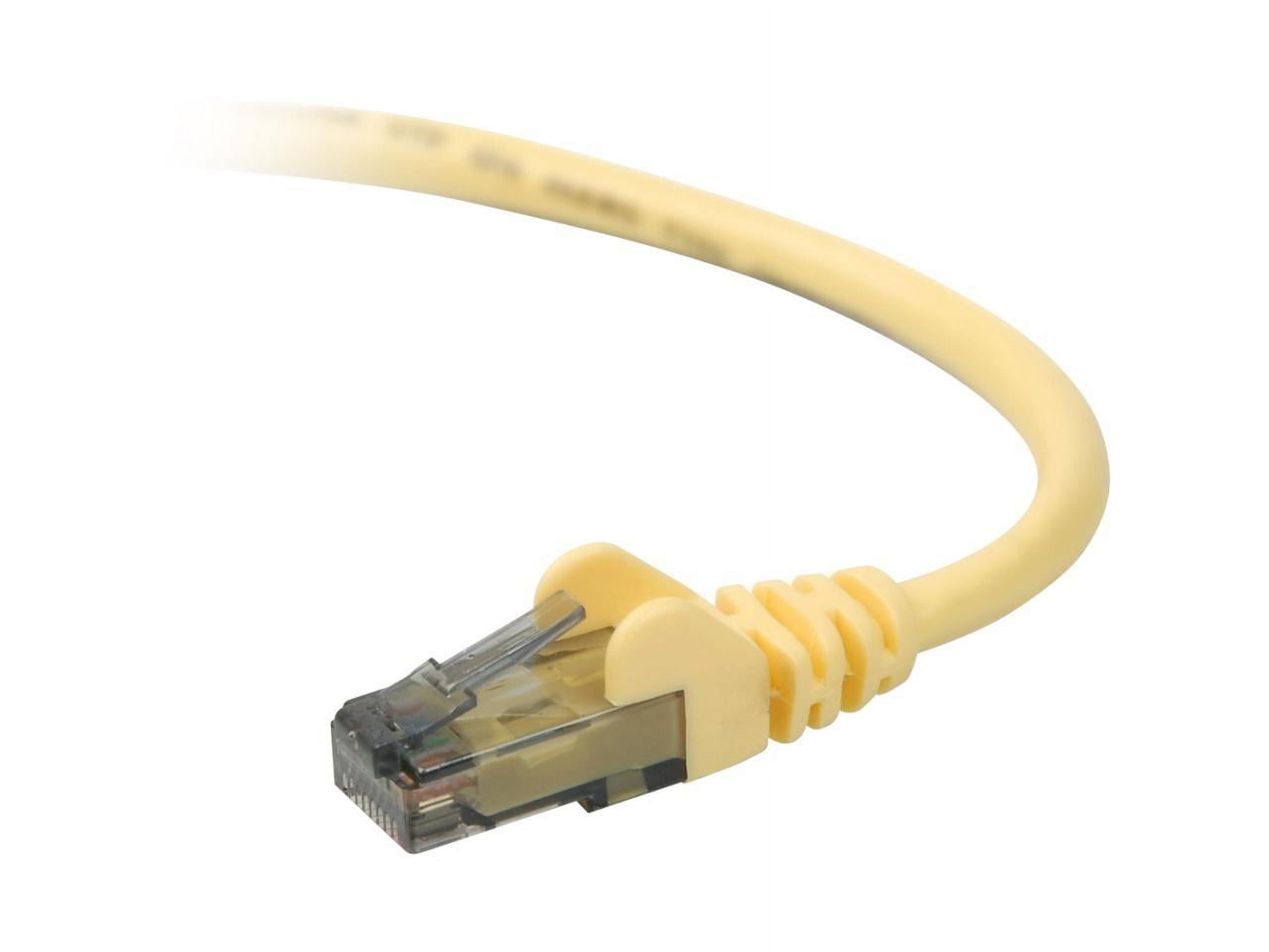 Belkin A3L980-20-YLW-S 20 ft. Cat 6 Yellow Network Cable - Walmart ...