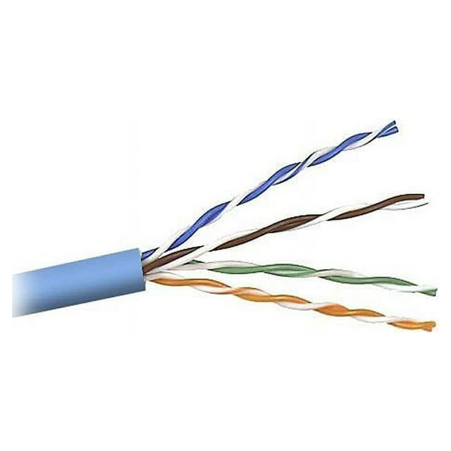 Belkin A7J304-1000-BLU 1000 ft. Cat 5E Blue Network Cable - Walmart.com