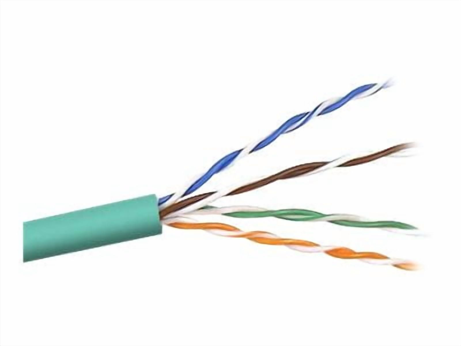 Belkin - Bulk cable - 1000 ft - UTP - CAT 5e - solid - green - Walmart ...