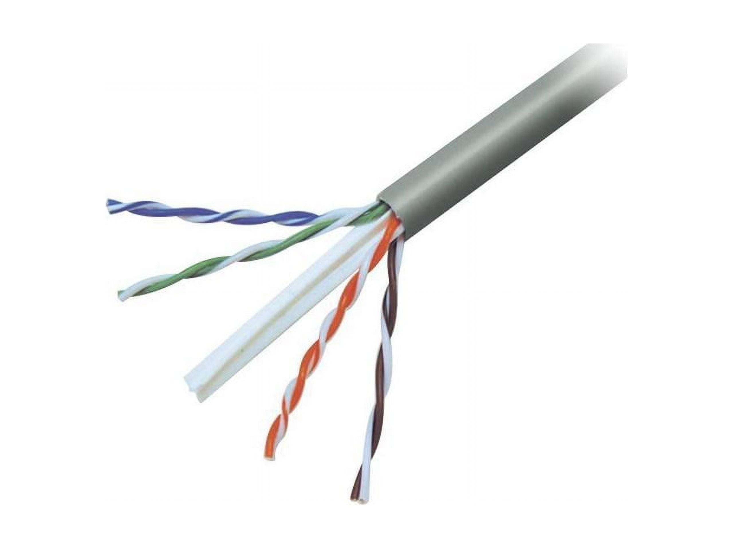 Belkin A7L704-1000PU-P 1000 ft. Cat 6 Purple 23AWG Plenum Solid Bulk ...