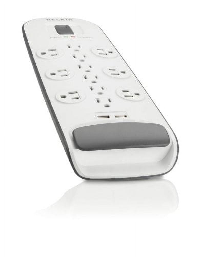 Belkin Advanced 12-Outlet Surge Protector with 6-Foot Cord & 2 USB ...