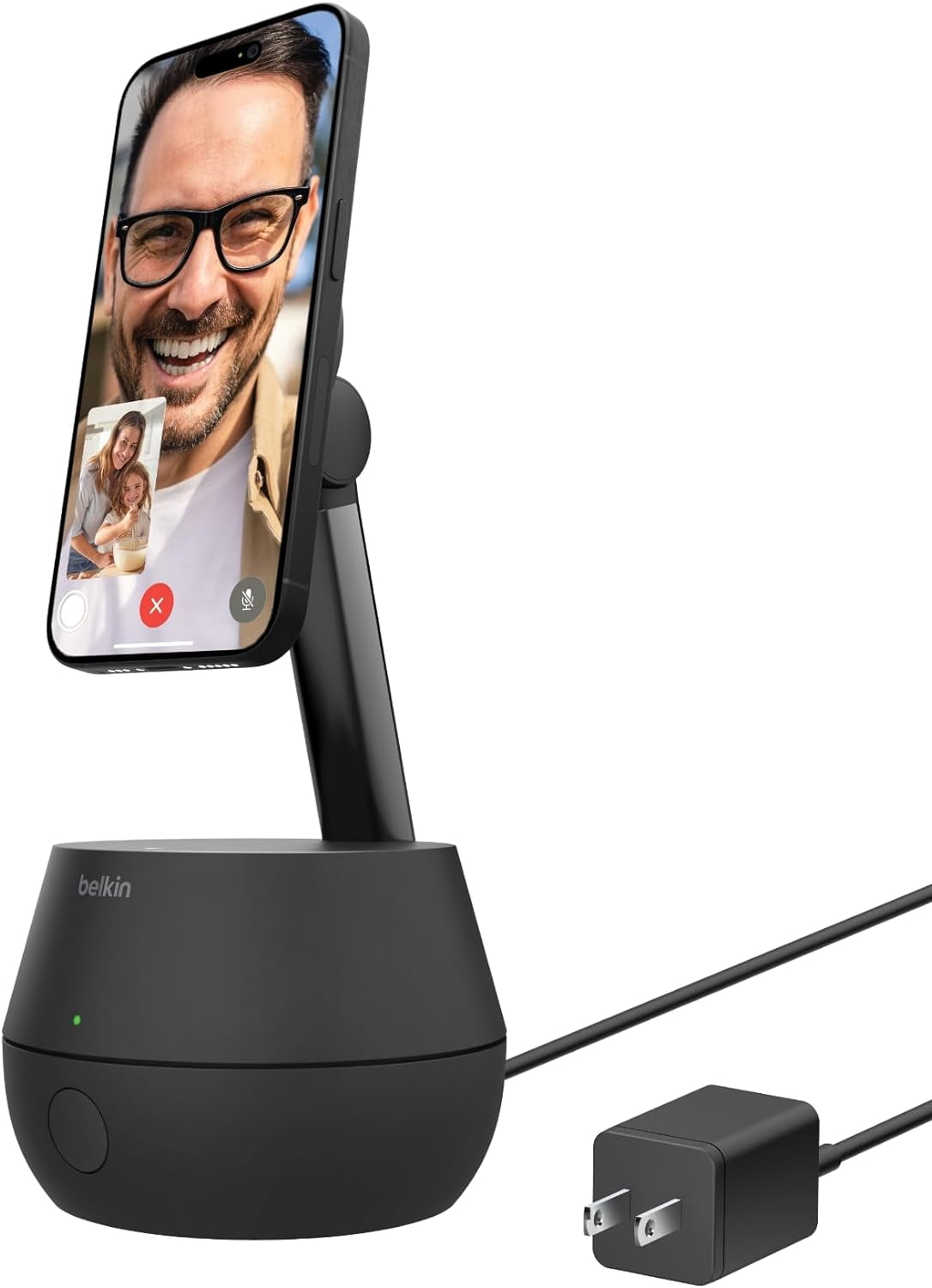 Belkin Wireless Charger Stand, Auto Face Tracking, Apple DockKit ...