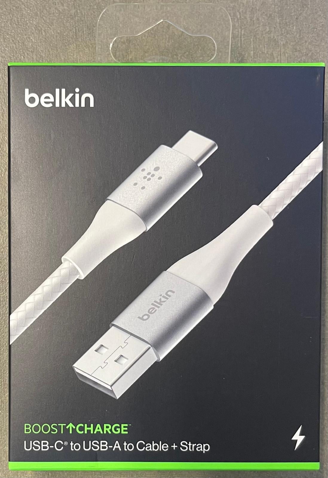 Belkin Boost Charge Charging Cable for USB C Devices - White - Walmart.com
