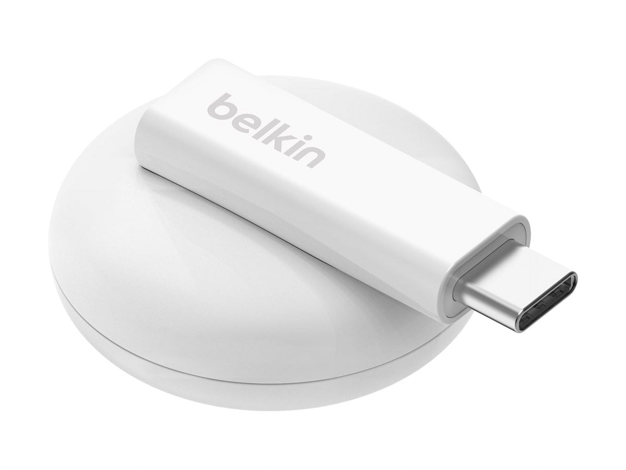 Belkin BoostCharge Portable USB-C Apple Watch Charger - MFi-Certified ...