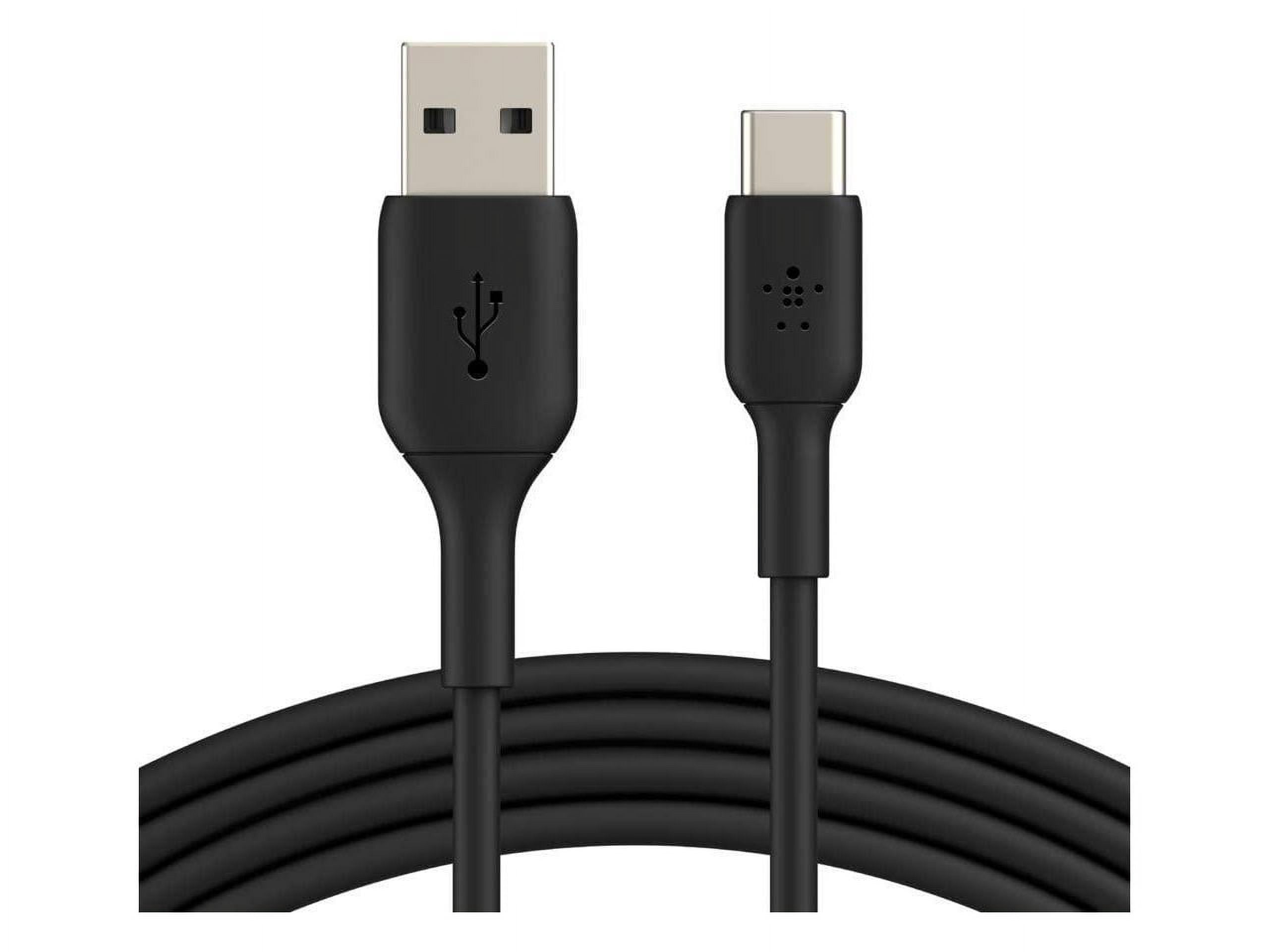 Belkin CAB001bt2MBK 6.56 ft. Black Boost Charge USB-C to USB Cable, USB ...
