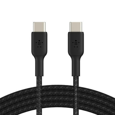 iHome Nylon Braided Lightning to USB-C Cable, Navy, 6' - Walmart.com
