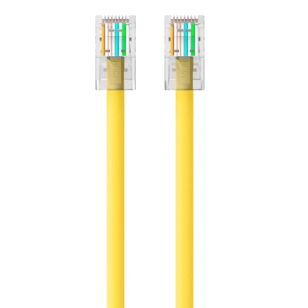 Belkin CAT6 Snagless Patch Cable * RJ45M/RJ45M; 15 Yellow - Walmart ...