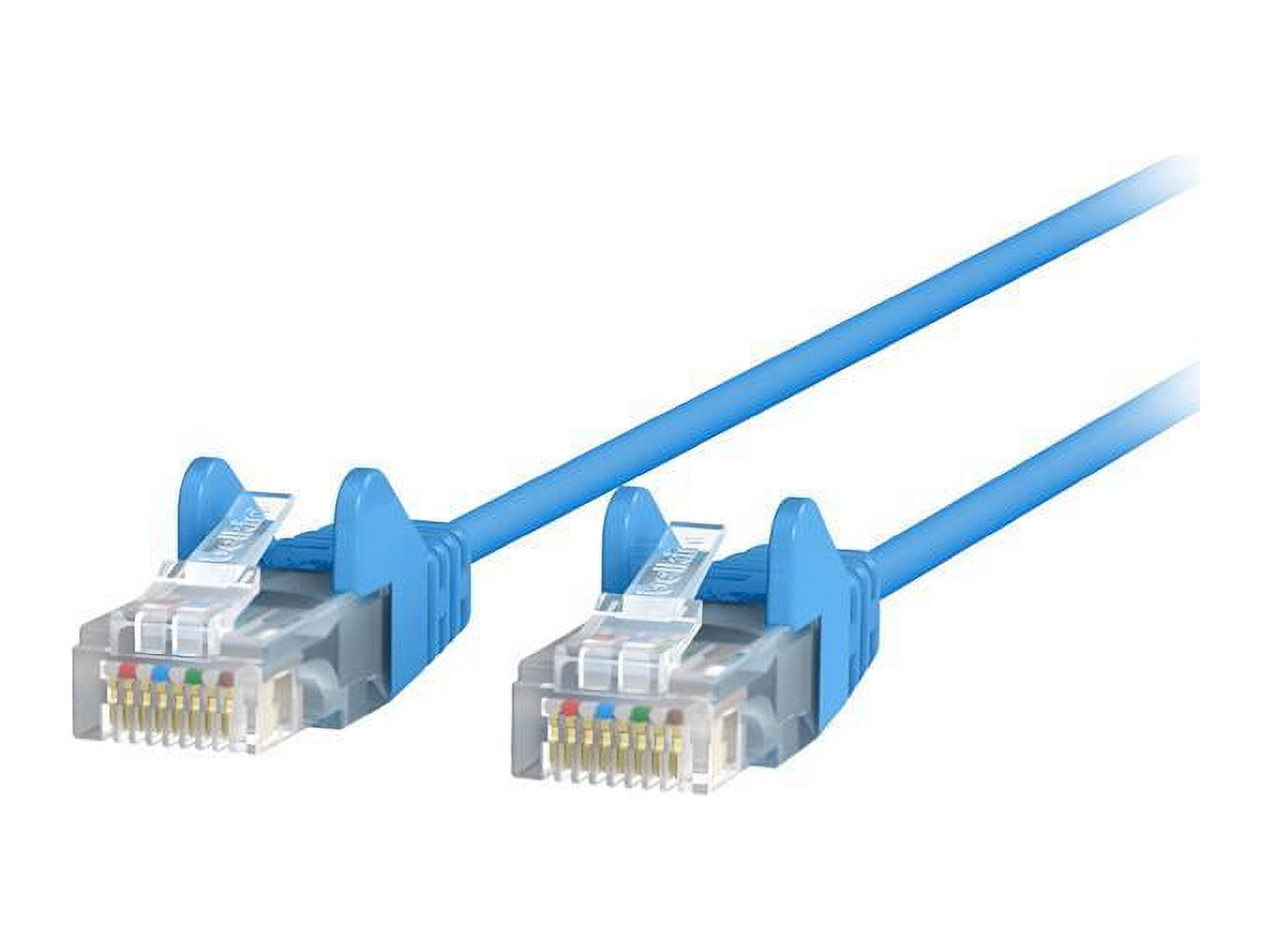 Belkin CE001B03-BLU-S 3 ft. Cat 6 Blue UTP Snagless Patch Network Cable ...