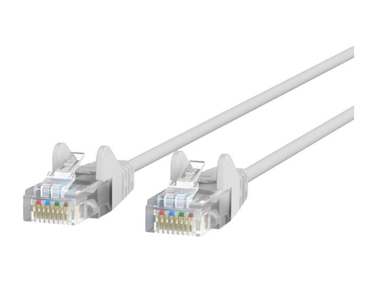 Belkin CE001B03-WHT-S 3 ft. Cat 6 White UTP Snagless 28AWG Patch Cable Bag & Label - Walmart ...