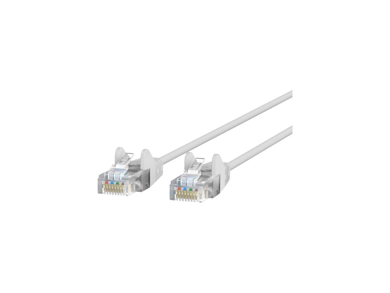 Belkin CE001B06-WHT-S 6 ft. Cat 6 White UTP Snagless 28AWG Patch Cable ...