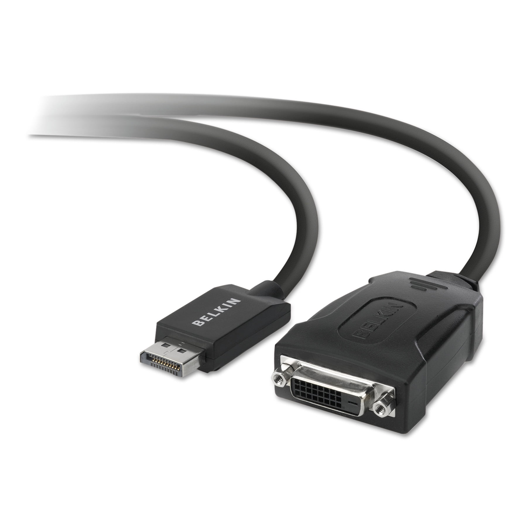 Belkin DisplayPort to DVI Adapter, 9 ft, Black - Walmart.com