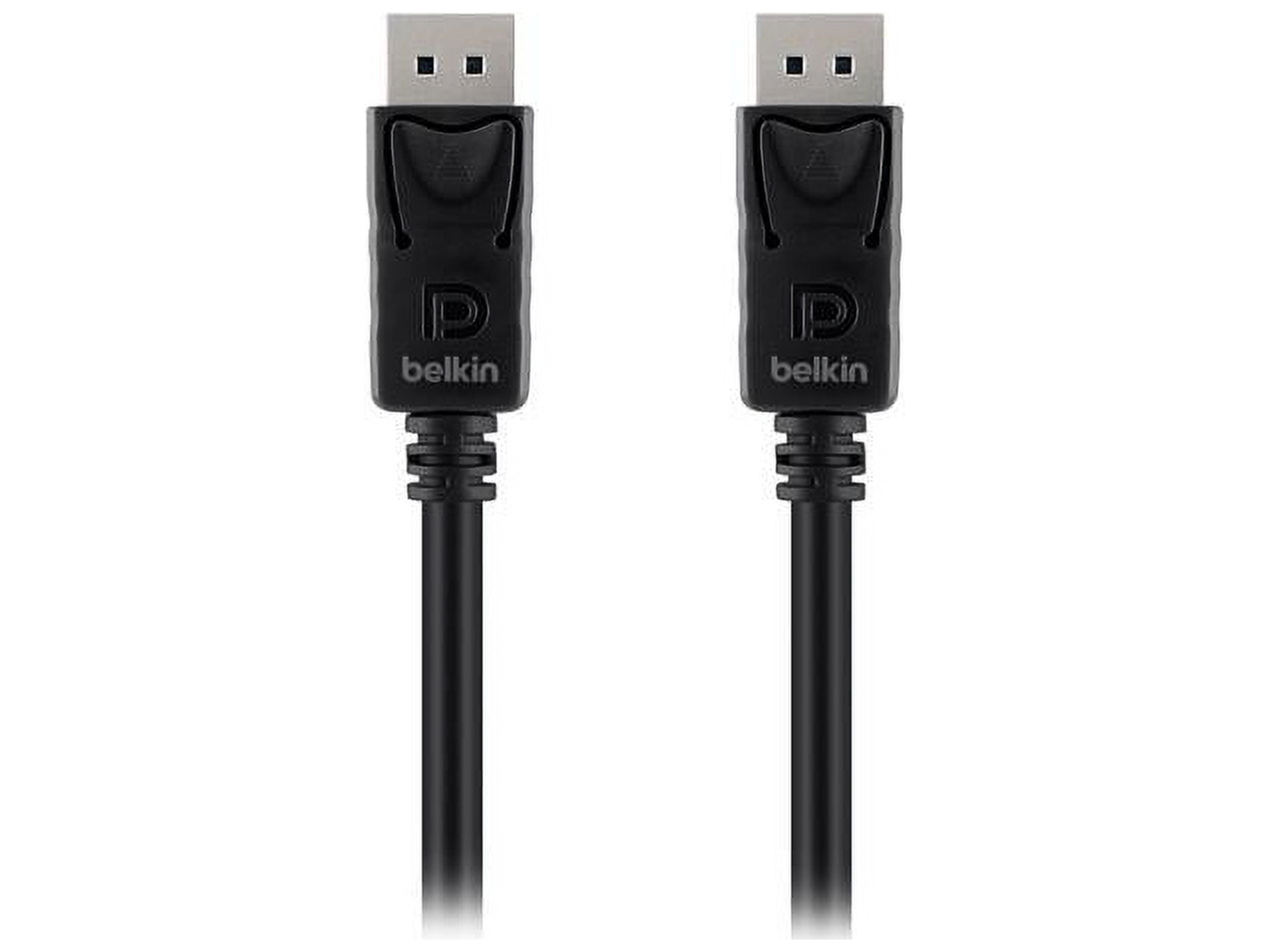 Belkin F2CD000B10-E 10 ft Black Connector on First End: 1 x DisplayPort ...