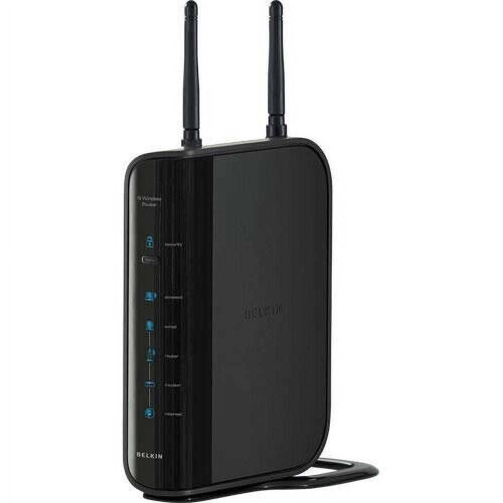 Belkin F5D8236-4 Ethernet 4-Port 10/100 Wireless WIFI N Router - Black ...