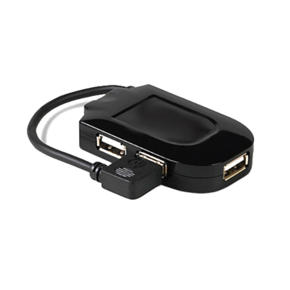 Belkin F5U045P USB 1.1 4-Port Pocket Hub (Black) - Walmart.com