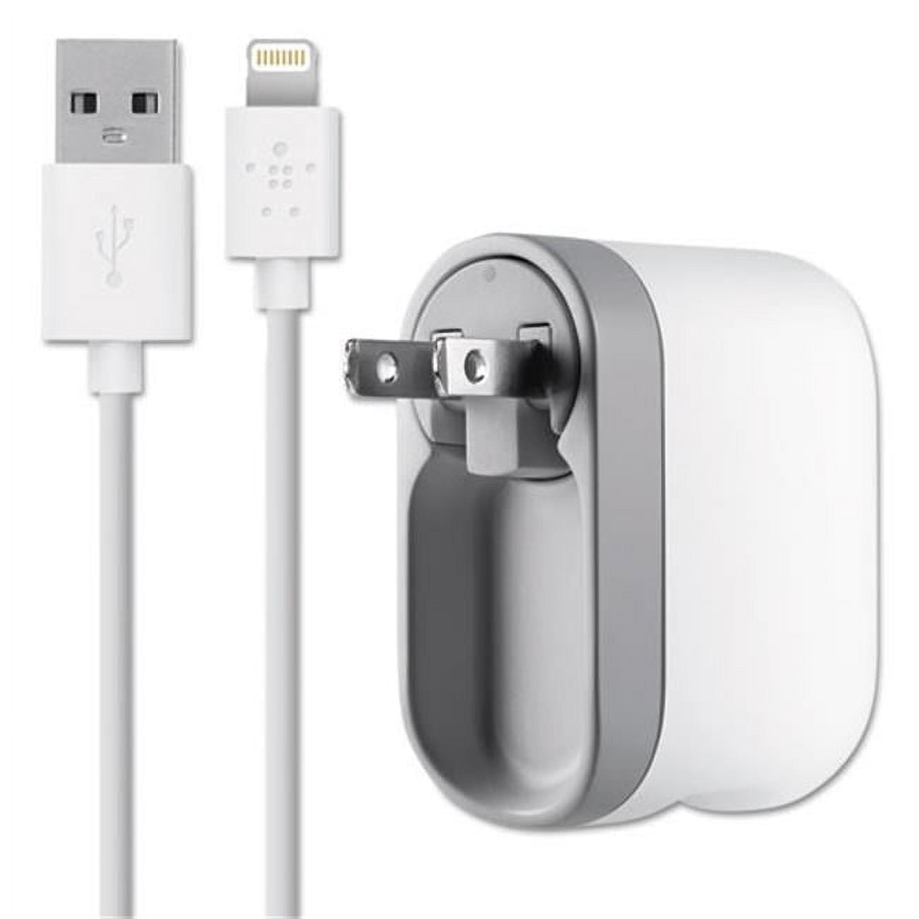 Belkin F8J032TT04WH Swivel Detachable Lightning Cable & Charger - White ...