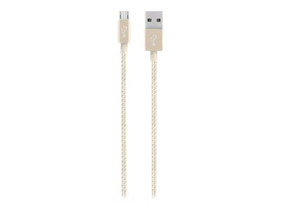 Belkin MIXIT UP Metallic Micro-USB Cable (4 feet) - Gold - Walmart ...