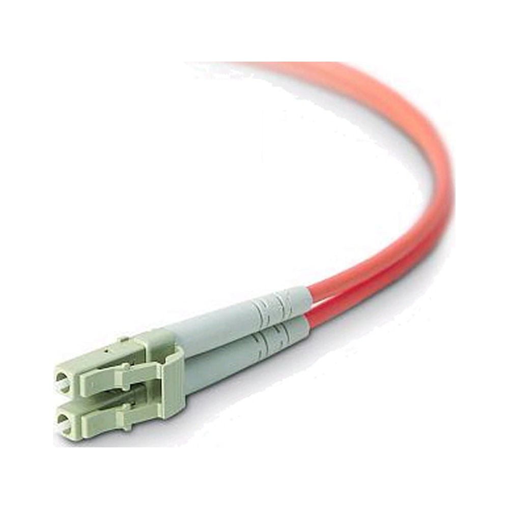 Belkin Network cable - LC (M) - LC (M) - 49 ft - fiber optic - 50 / 125 ...