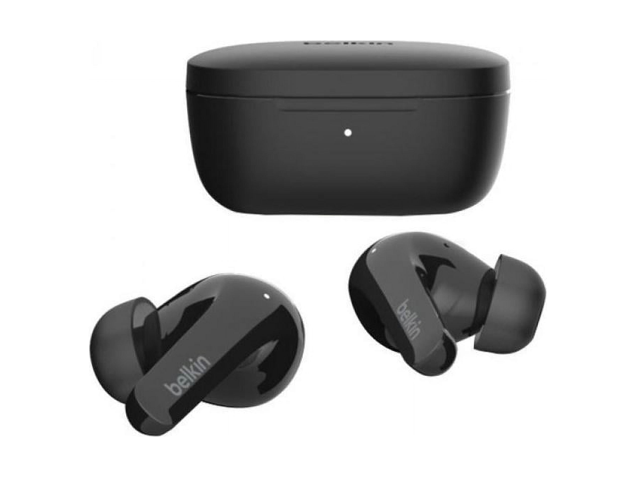 Belkin SOUNDFORM Flow Noise Cancelling Earbuds - Mono, Stereo ...
