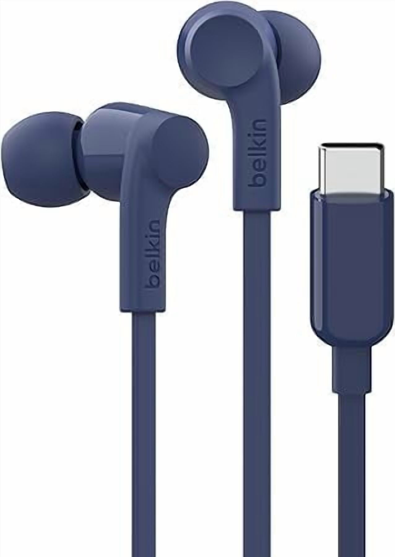 Belkin SoundForm Wired Earbuds with USB-C Connector, in-Ear Earphones w ...