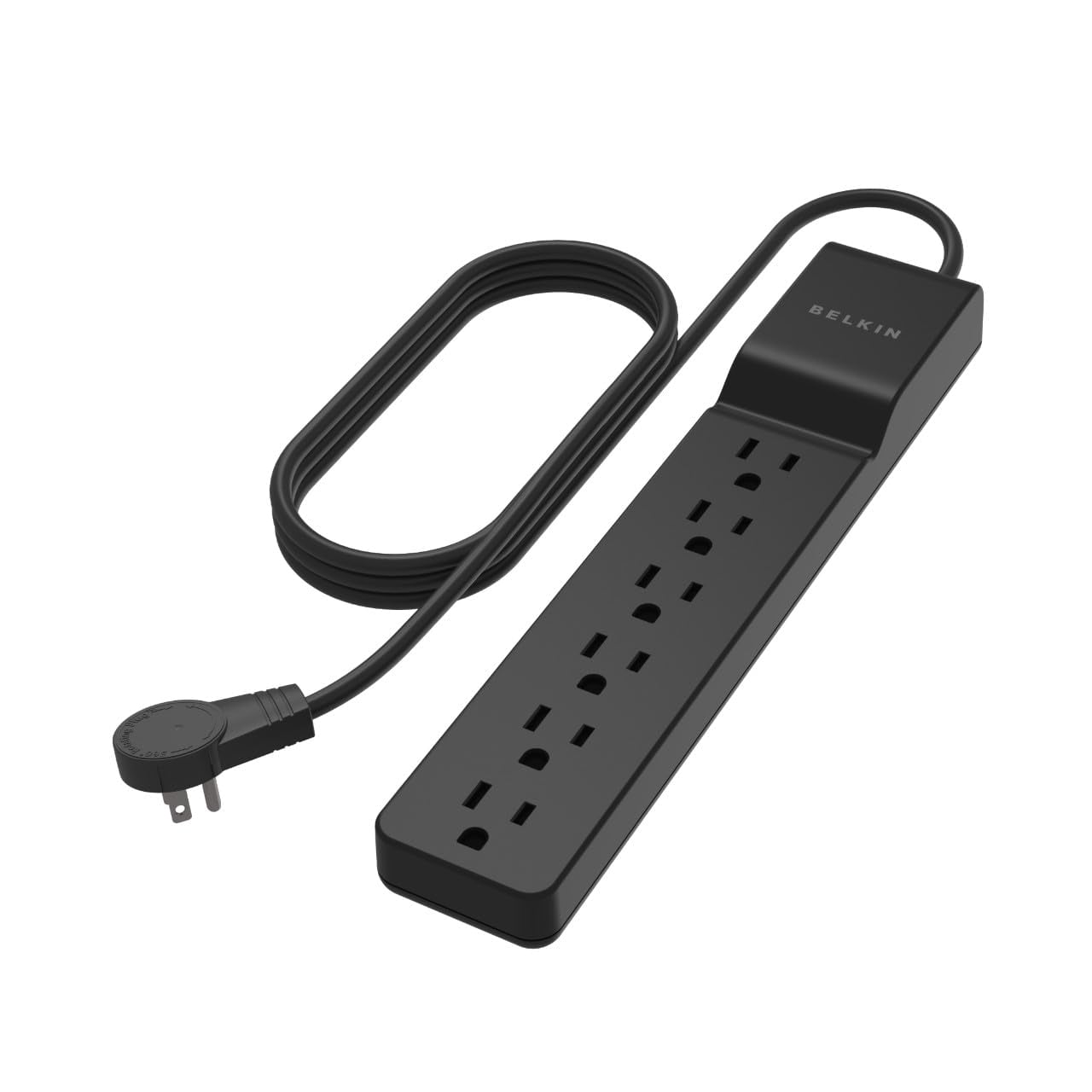 Belkin Surge Protector Power Strip with 6 AC Outlets, 6ft/1.8M Long ...