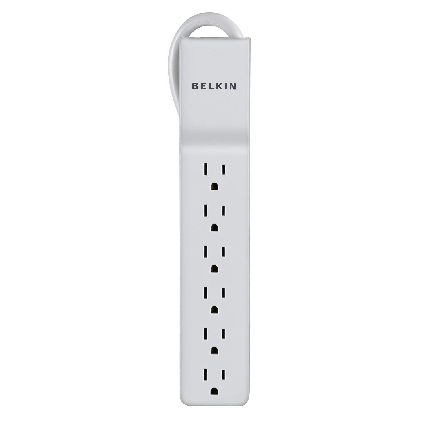 Belkin SurgeMaster Home Series Surge Protector 6-Outlet Strip, 2.5 ft ...