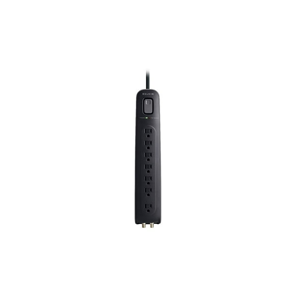 Belkin SurgePro BV107030-04-BLK 7-Outlets Surge Suppressor - 7 ...