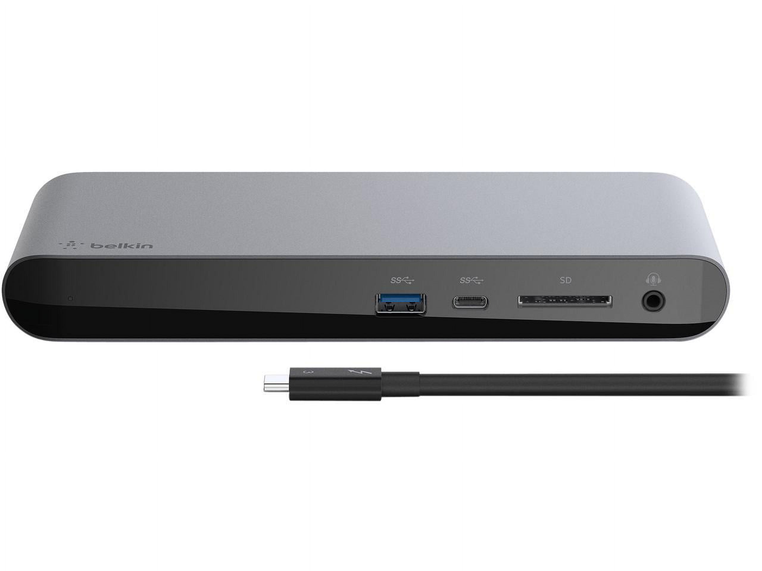 Belkin Thunderbolt 3 Dock Pro w/ Thunderbolt 3 Cable - USB-C Hub - USB ...