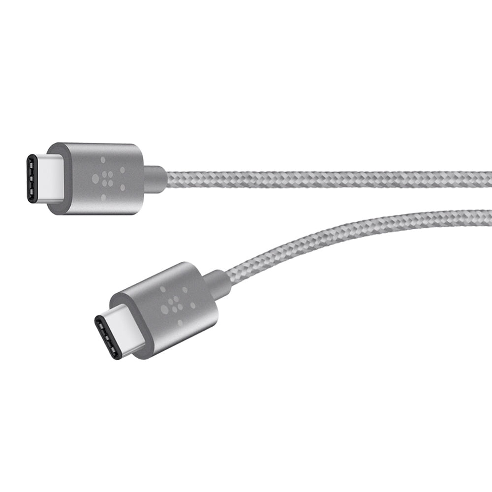 Belkin USB-IF Certified MIXIT 6-Foot Metallic USB-C to USB-C (USB Type ...
