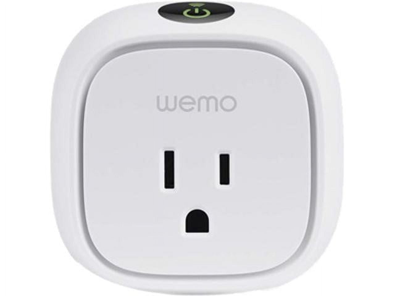 Belkin Wemo Insight WiFi Smart Plug With Energy Monitoring, No Hub ...
