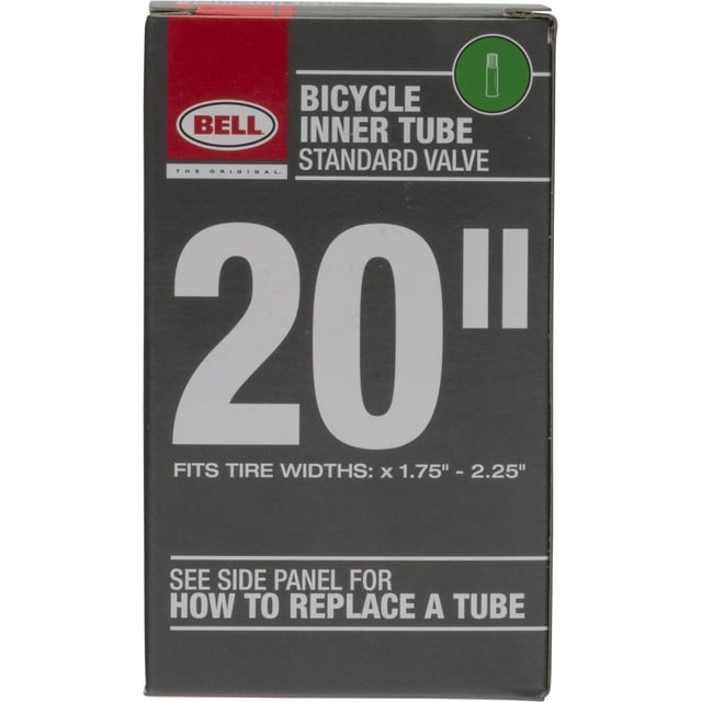 "Bell Universal Bicycle Inner Tube, 20"" Standard Schrader Valve, 1.75 ...