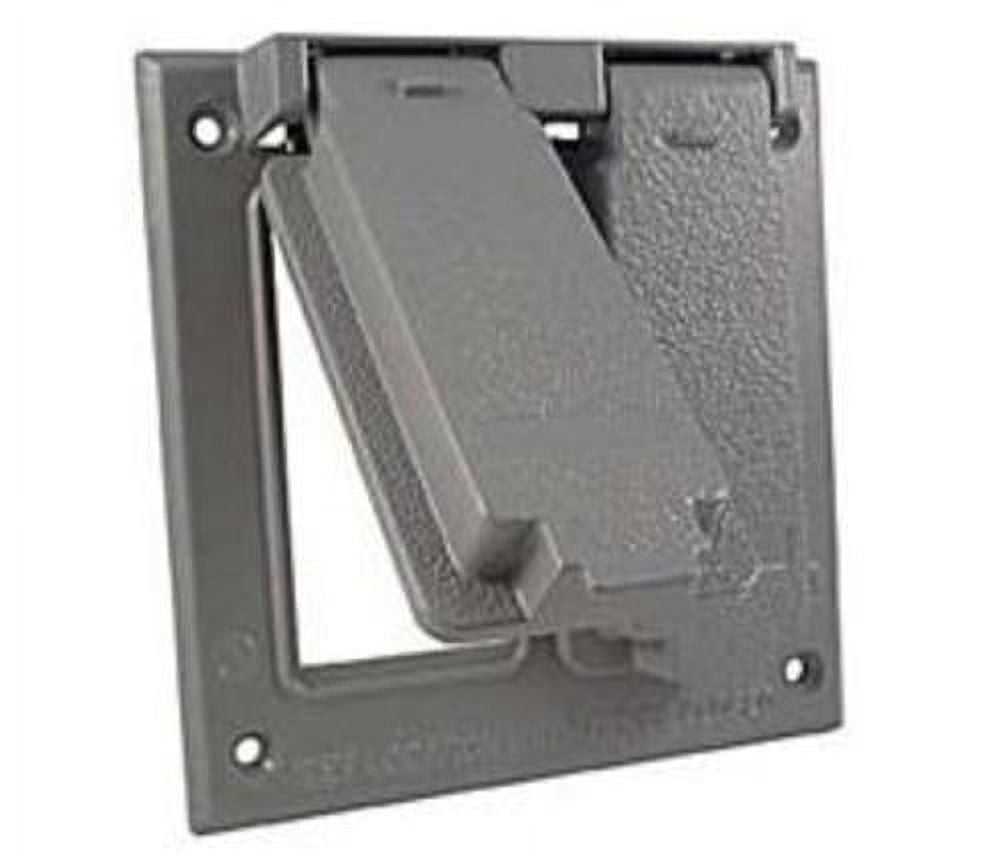 Bell 5145-0 Weather Proof Gfci Cover, 2 Gang, Gray, Each - Walmart.com