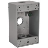 Bell 5320-5 Outlet Box, Aluminum, 1 Gang, Gray - Walmart.com