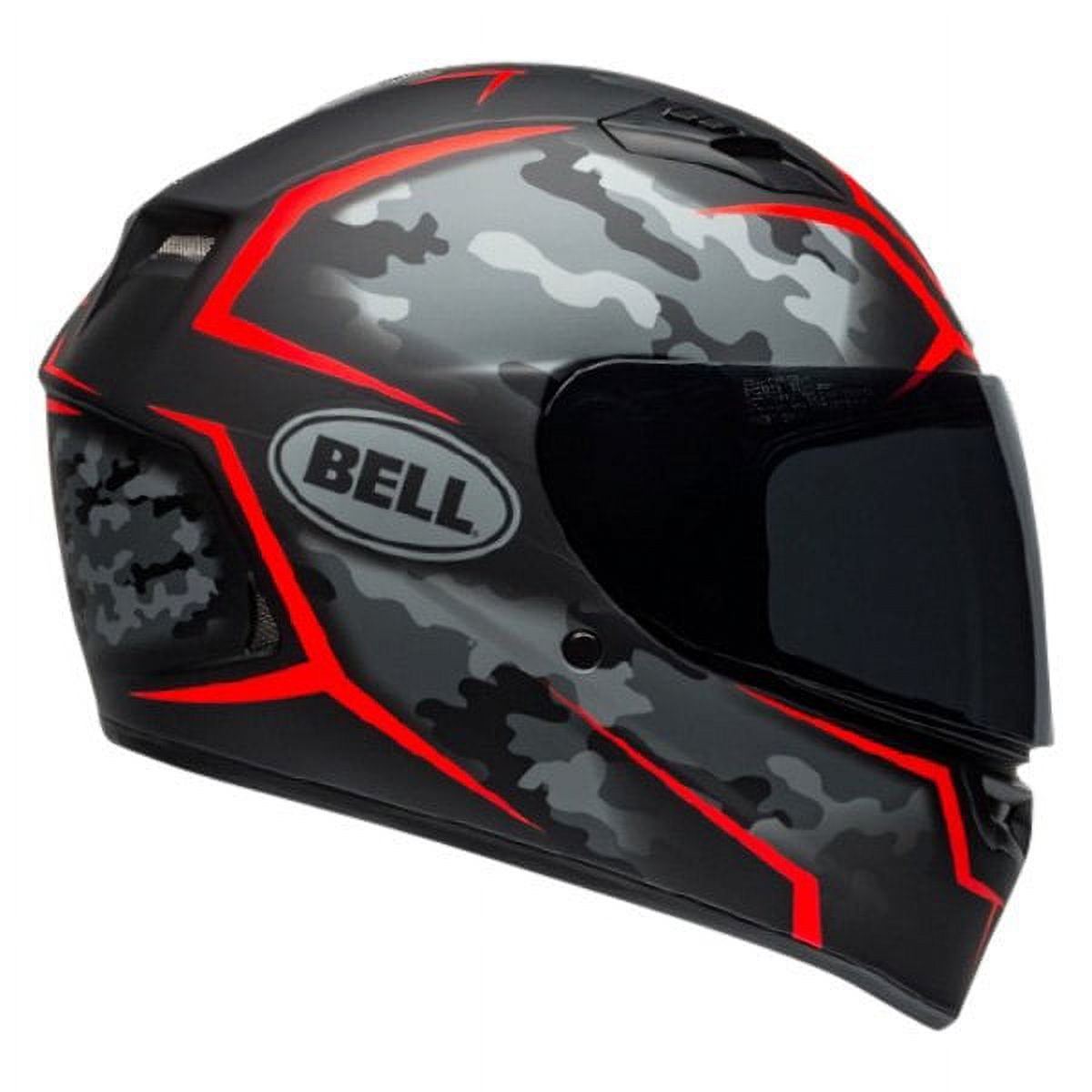 Bell 7107911 - PS Qualifier Stealth Motorcycle Full Face Helmet, X ...