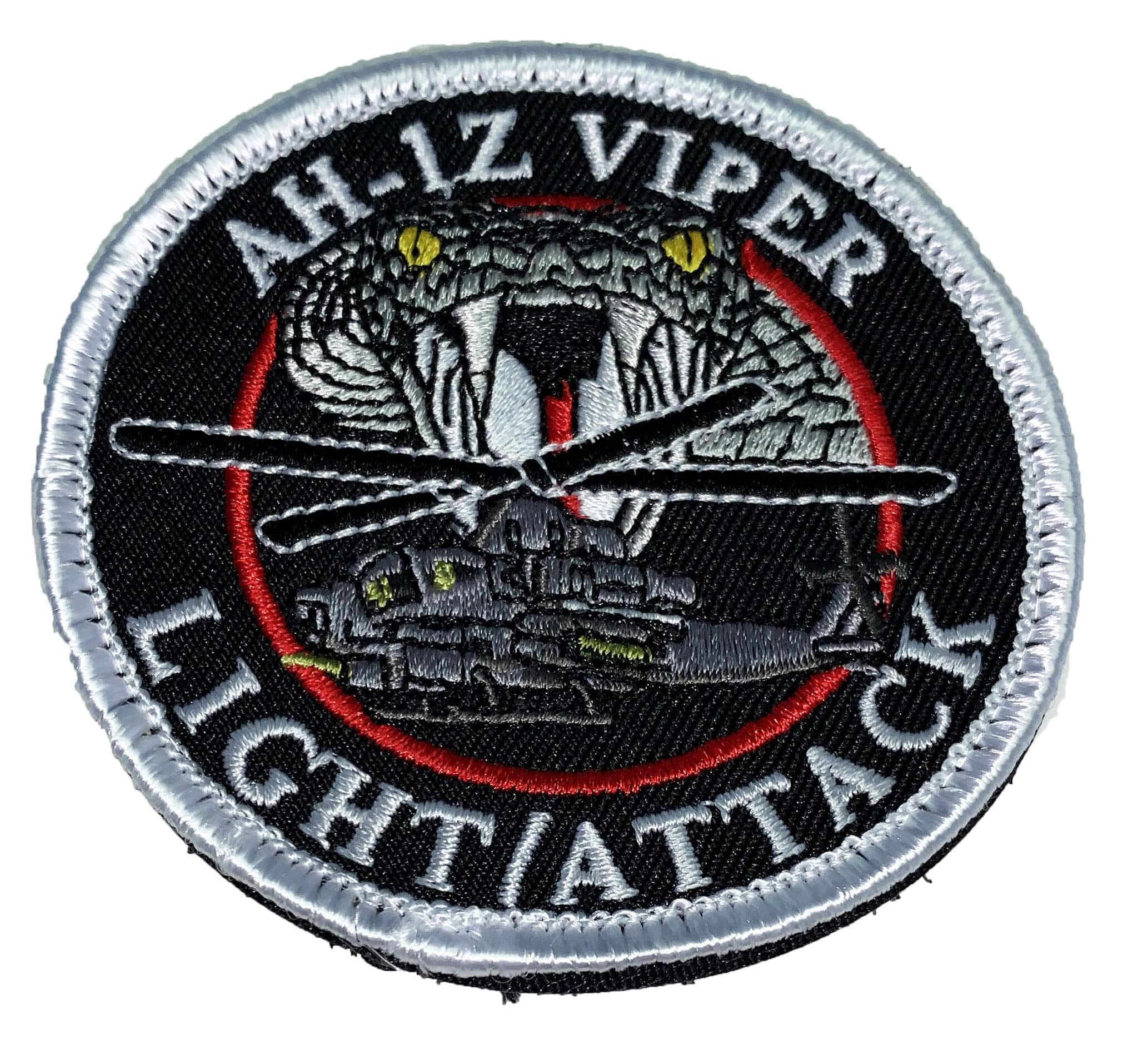 Bell® AH-1Z Viper Light/Attack Patch – With Hook and Loop, 3 ...