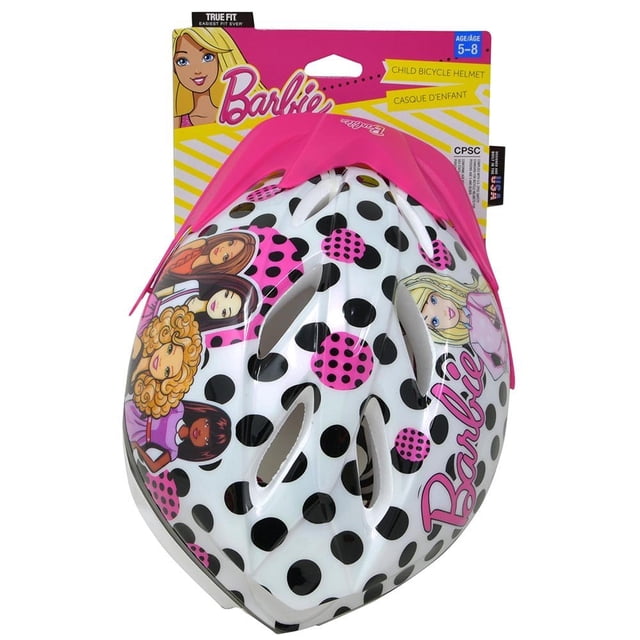 Bell Barbie Fashionista Kids Bike Helmet Age 5-8 - Walmart.com