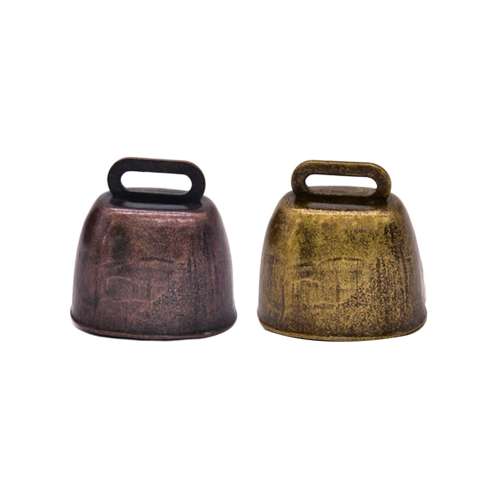 Bell Bells Loud Mini Cowbells Farm Grazing Brass Favor Party Noisemaker ...