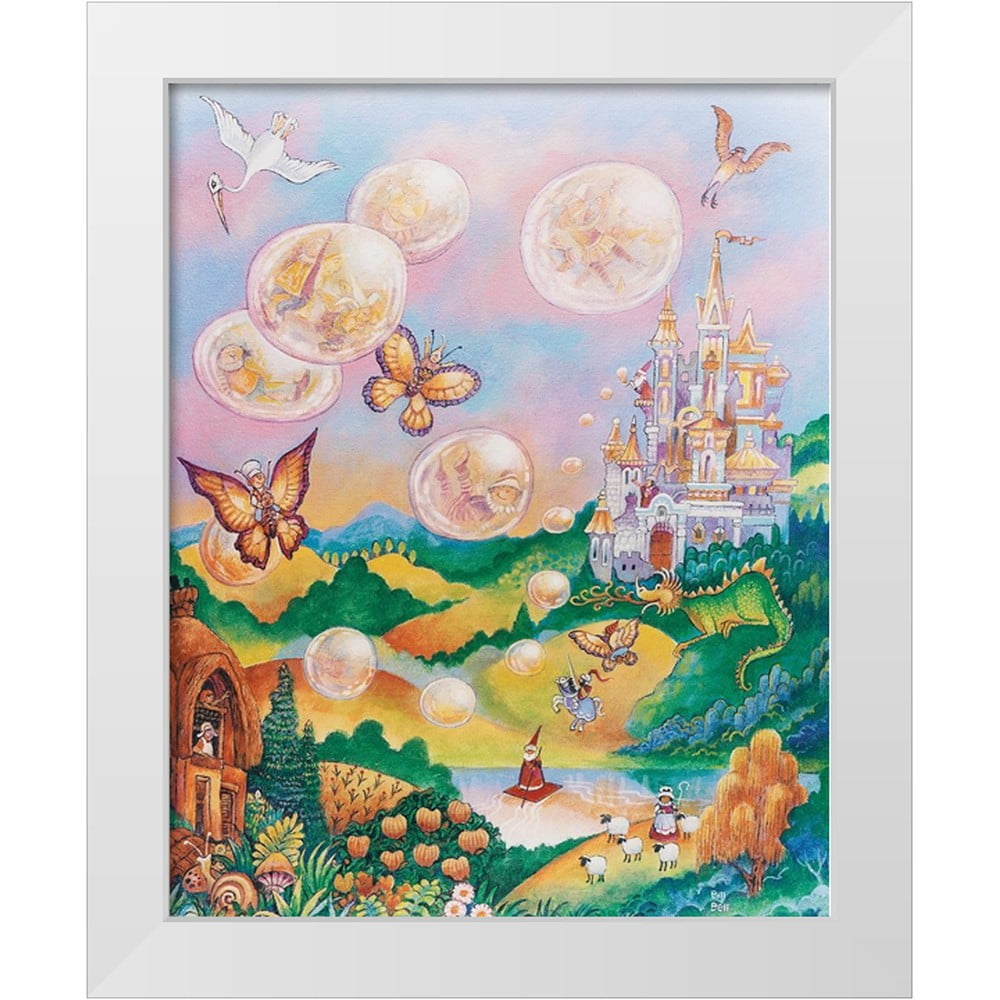 Bell, Bill 12x14 White Modern Wood Framed Museum Art Print Titled - The ...